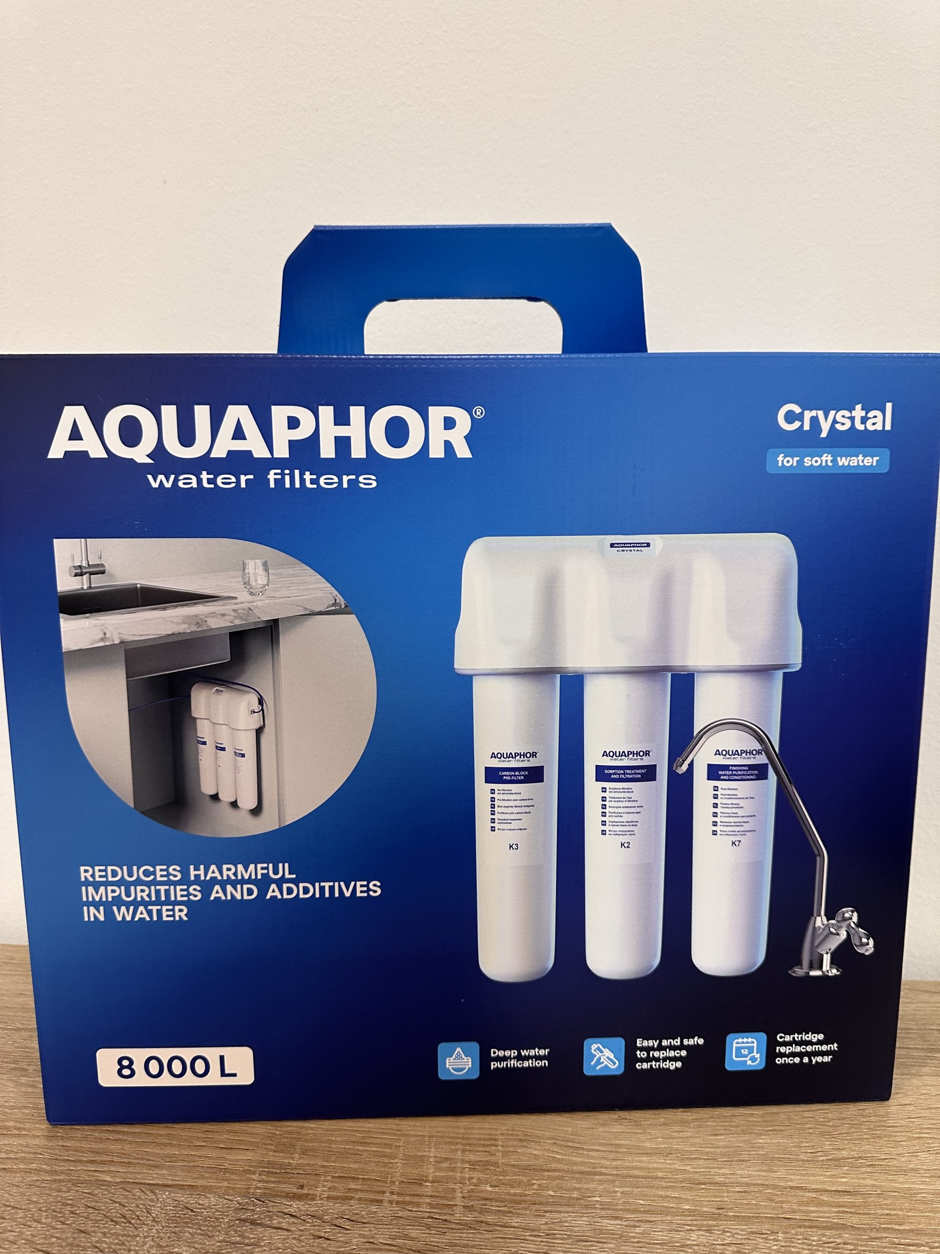 Protočni uređaj za pročišćavanje pitke vode Aquaphor Crystal – Elektro ...